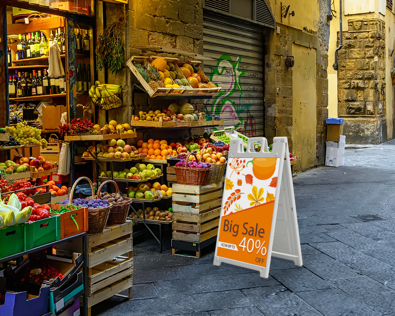 Signicade Deluxe A-Frame|Sidewalk Signs|Signleader