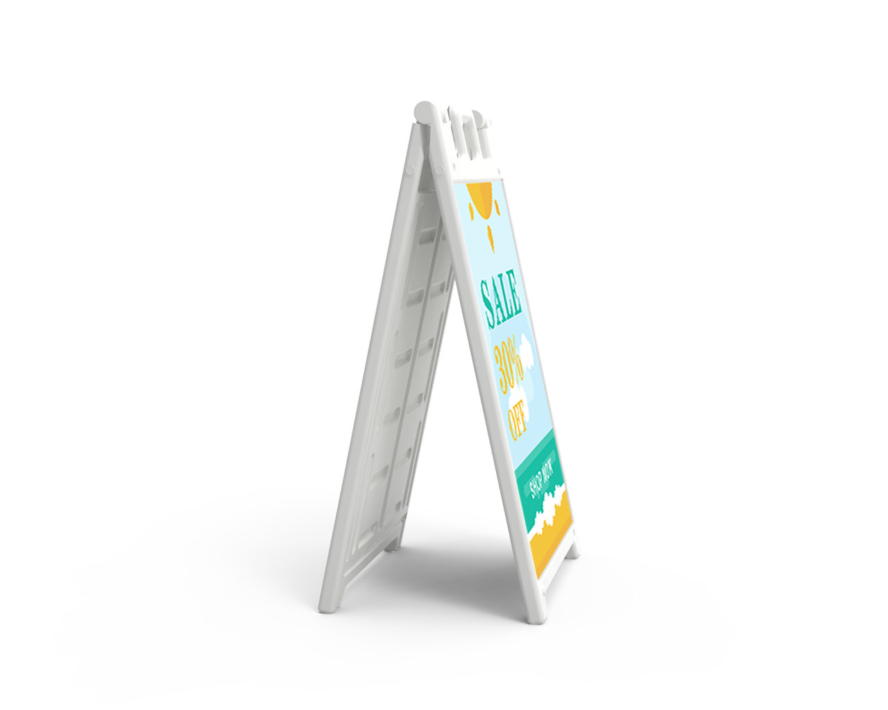 Standard White Signicade A-Frame|Sidewalk Signs|Signleader