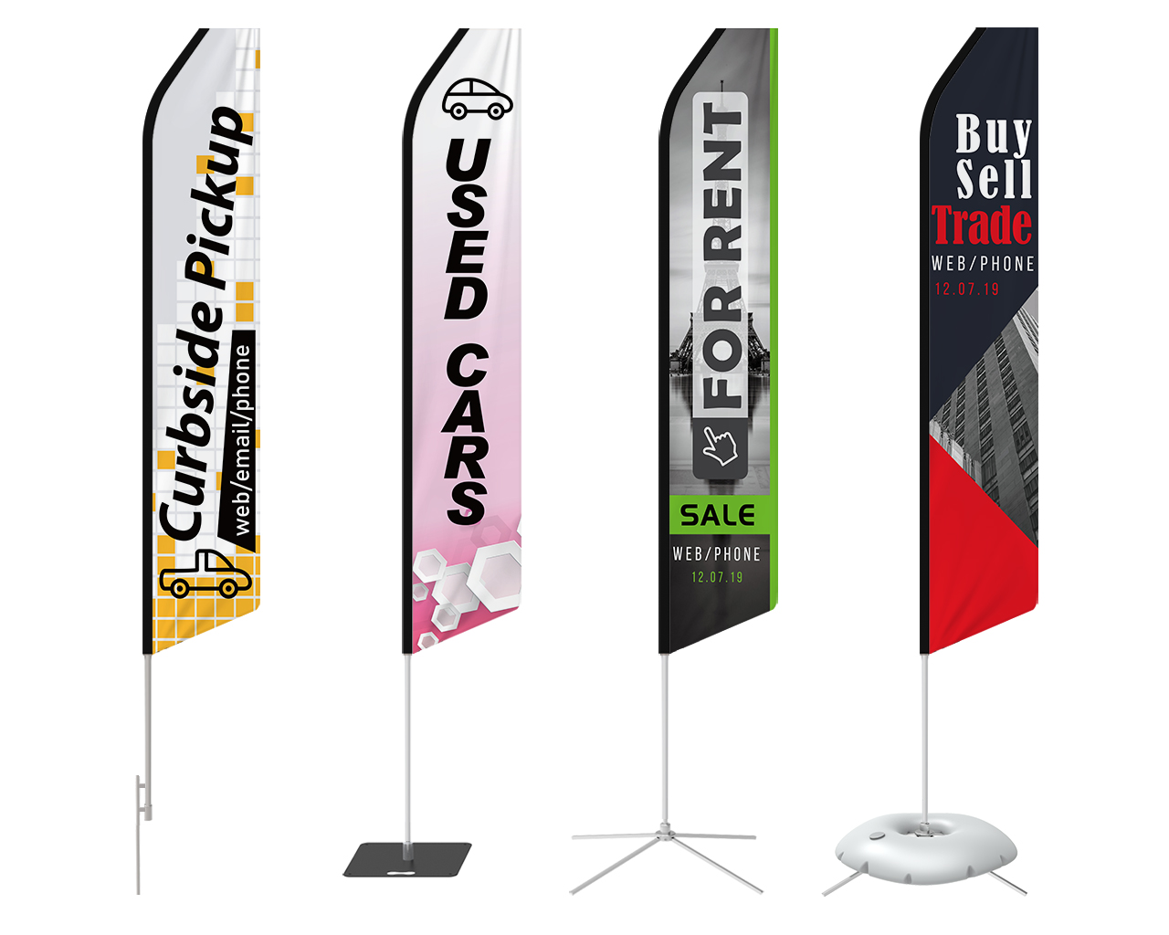 Custom Feather Flags - Signleader Advertising Flags Banner - Signleader