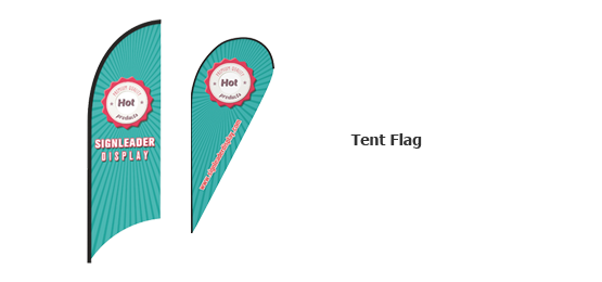 Deluxe Tent Flag Kit - Signleader