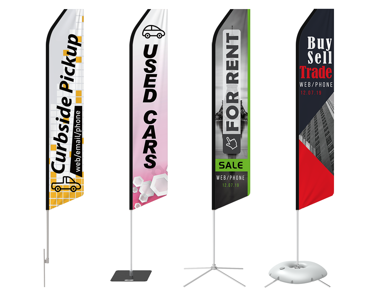Custom Feather Flags - Signleader Advertising Flags Banner - Signleader