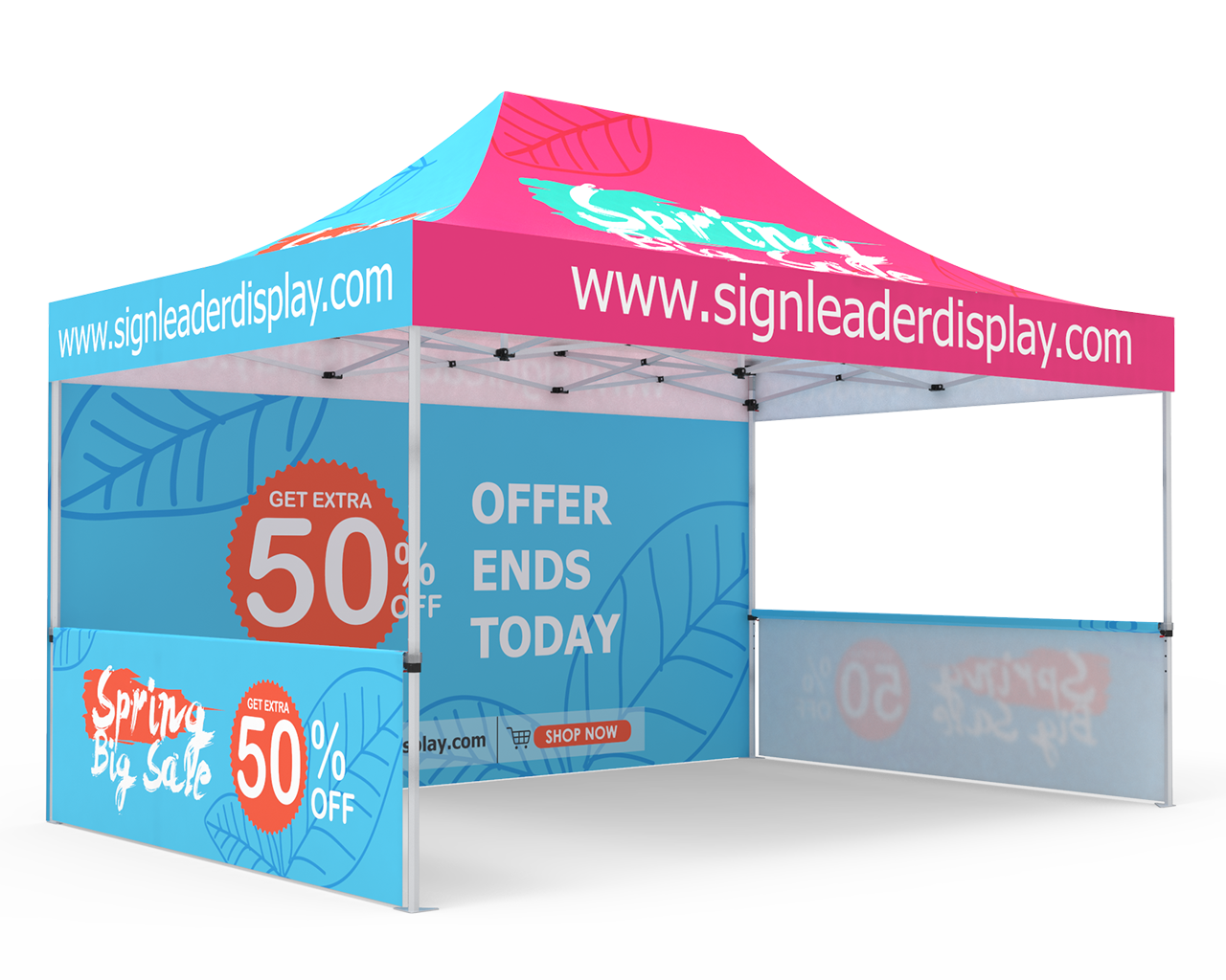 Custom Tents - Signleader
