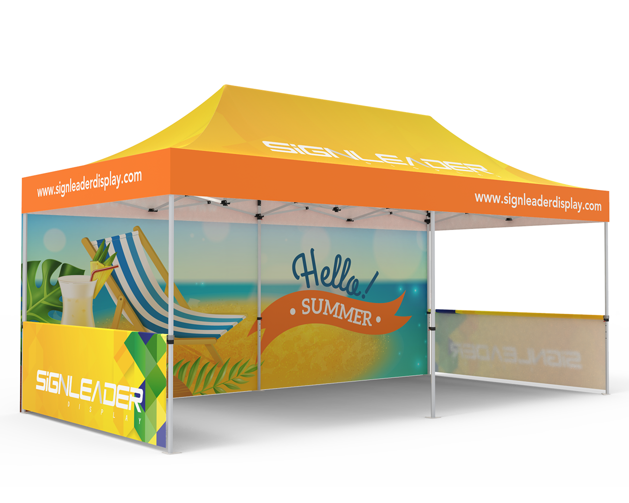 Custom Tents - Signleader