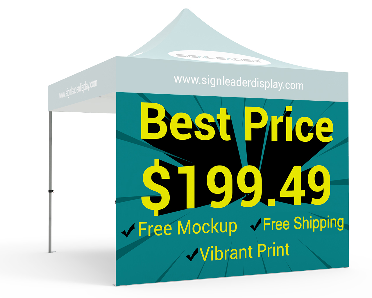 Custom Tents - Signleader
